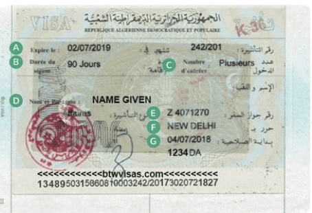 Algeria Visa for Indians: Process, Fees & Documents! | OneVasco Blog