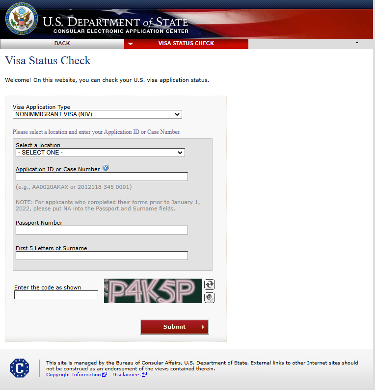 How To Check Usa Visa Application Status Online?